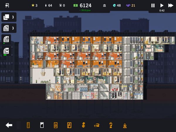 Project Highrise - test jeu Android sur KickMyGeek.com